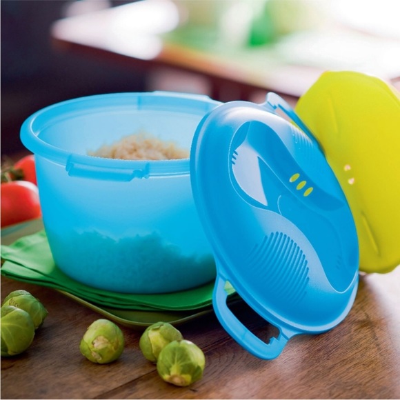 Tupperware | Kitchen | Tupperware Microwave Rice Maker | Poshmark